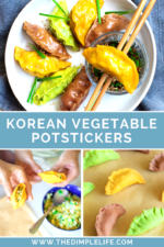 Authentic Homemade Vegetable Mandu Potstickers Recipe | The Dimple Life