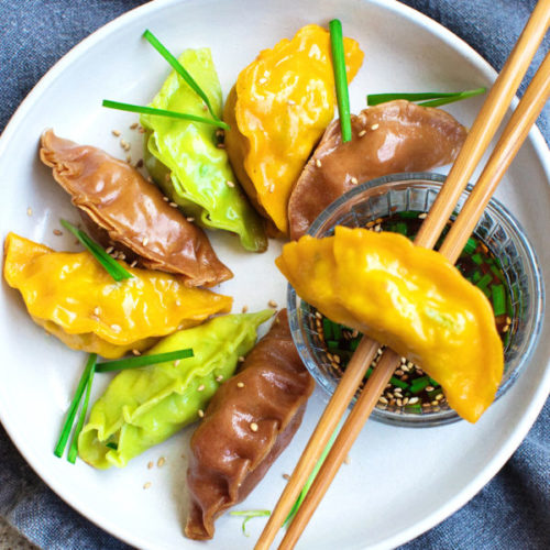 Authentic Homemade Vegetable Mandu Potstickers Recipe | The Dimple Life
