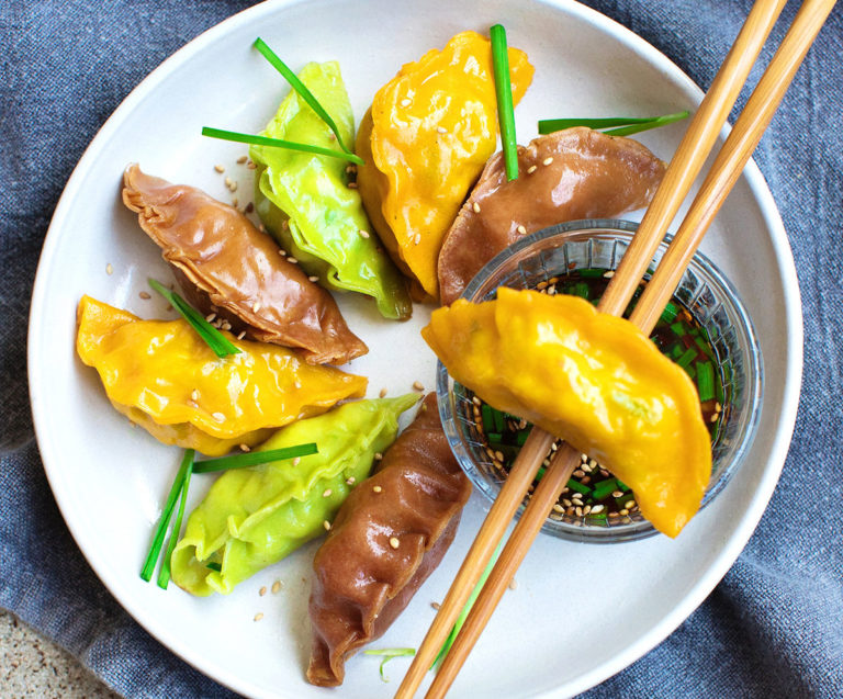 Authentic Homemade Vegetable Mandu Potstickers Recipe | The Dimple Life