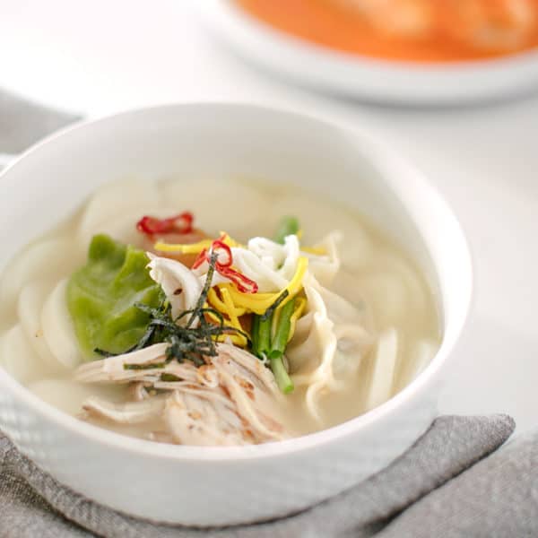 Korean Rice Cake Soup Recipe | The Dimple Life